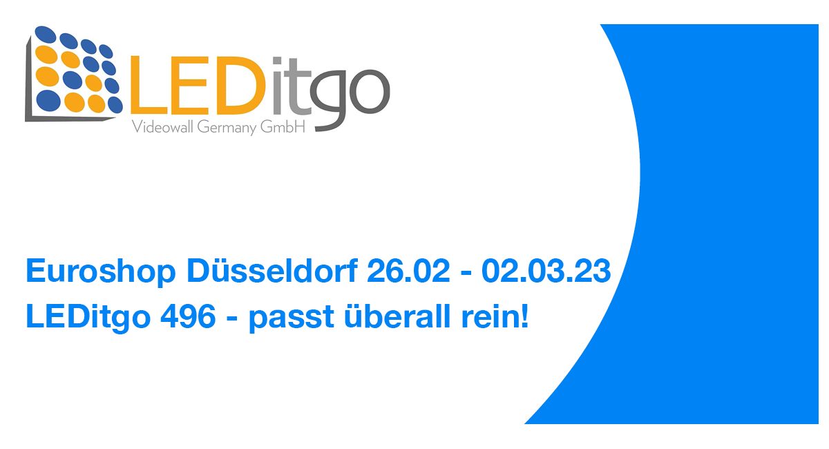 LEDitgo - Messe Euroshop 2023